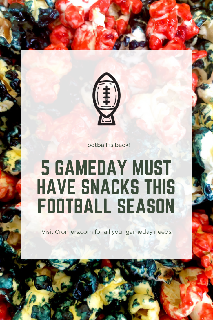 5 Must Have Snacks this Football Season – Cromers Pnuts